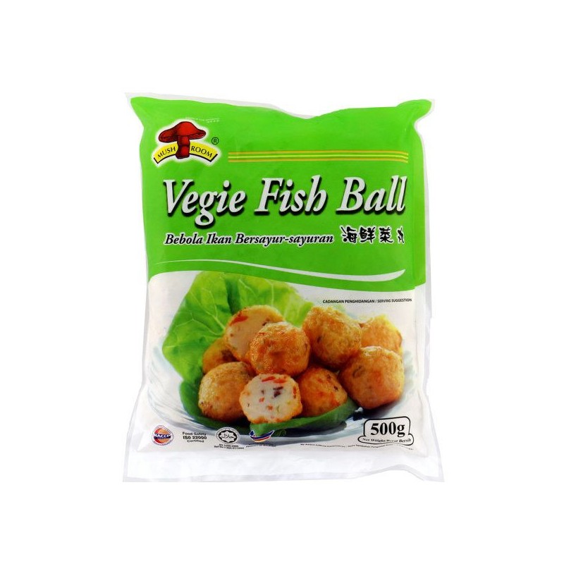 MUSHROOM BRAND VEGIE FISH BALL